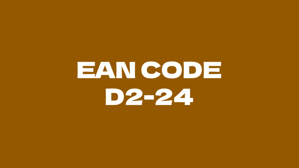 EAN | d2-24.com